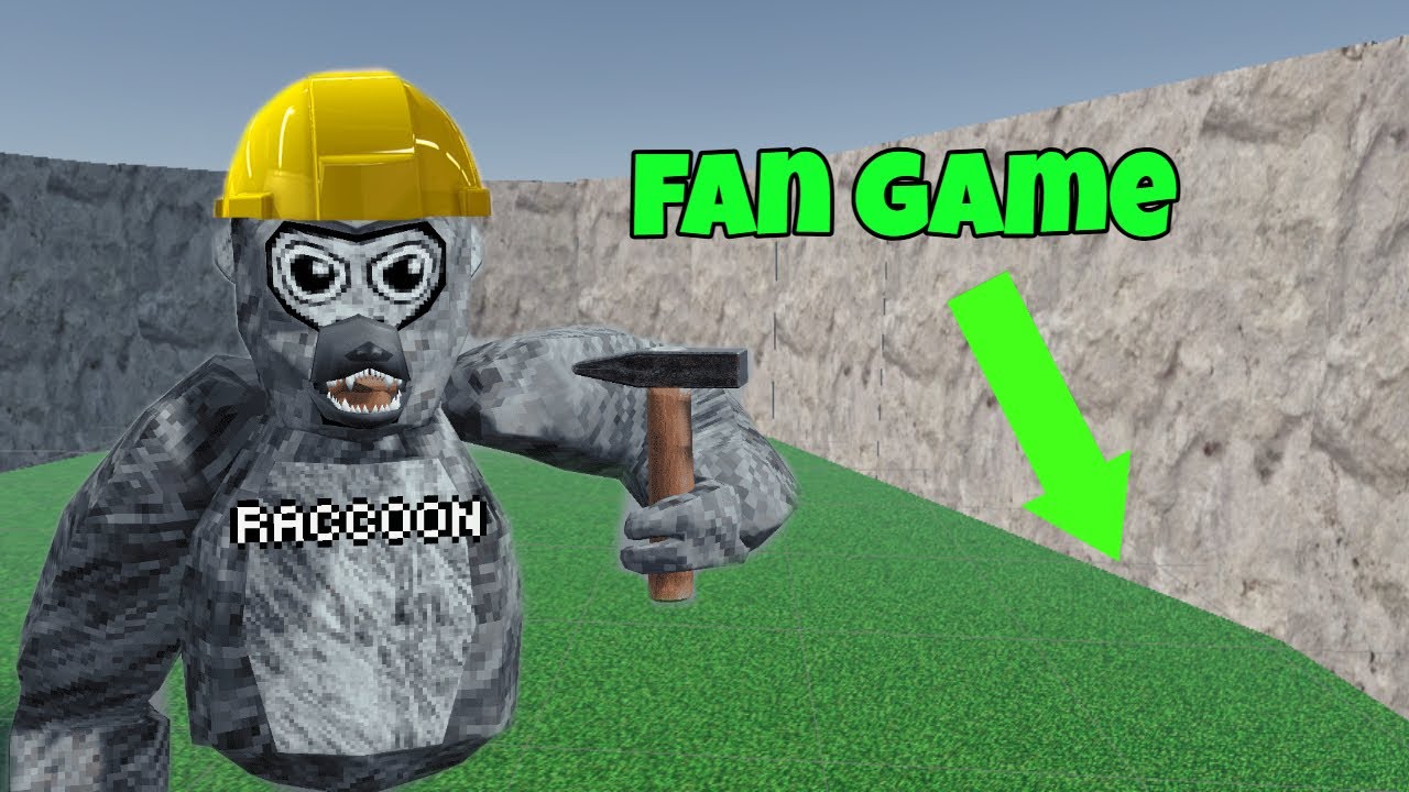 Making a Gorilla Tag HORROR Fan Game (Day 1) - YouTube