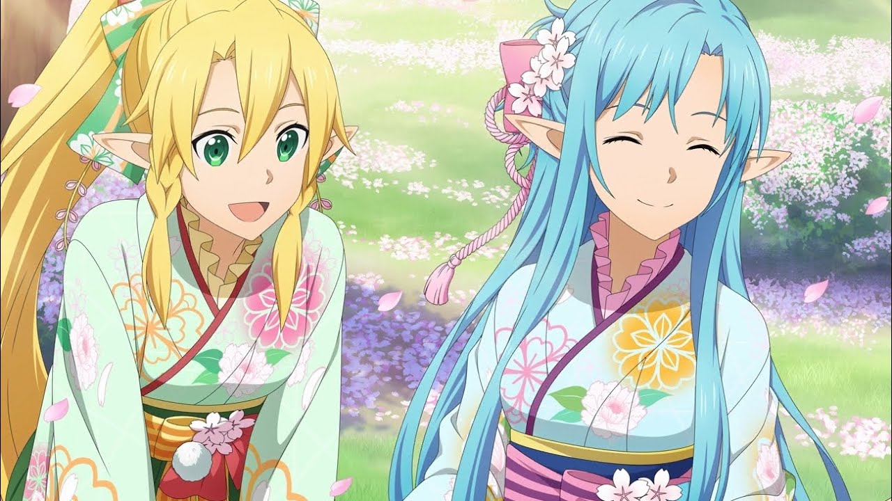 2nd step 100 Day Anniversary Step-Up Scout Asuna & Leafa in Sword Art ...