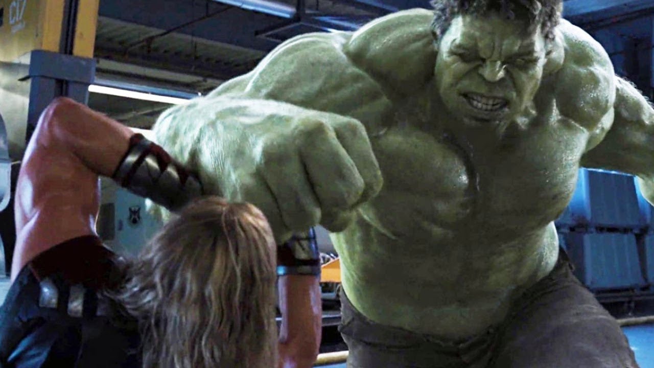 Thor vs Hulk Fight Scene ¦ The Avengers 2012 Movie CLIP HD - YouTube