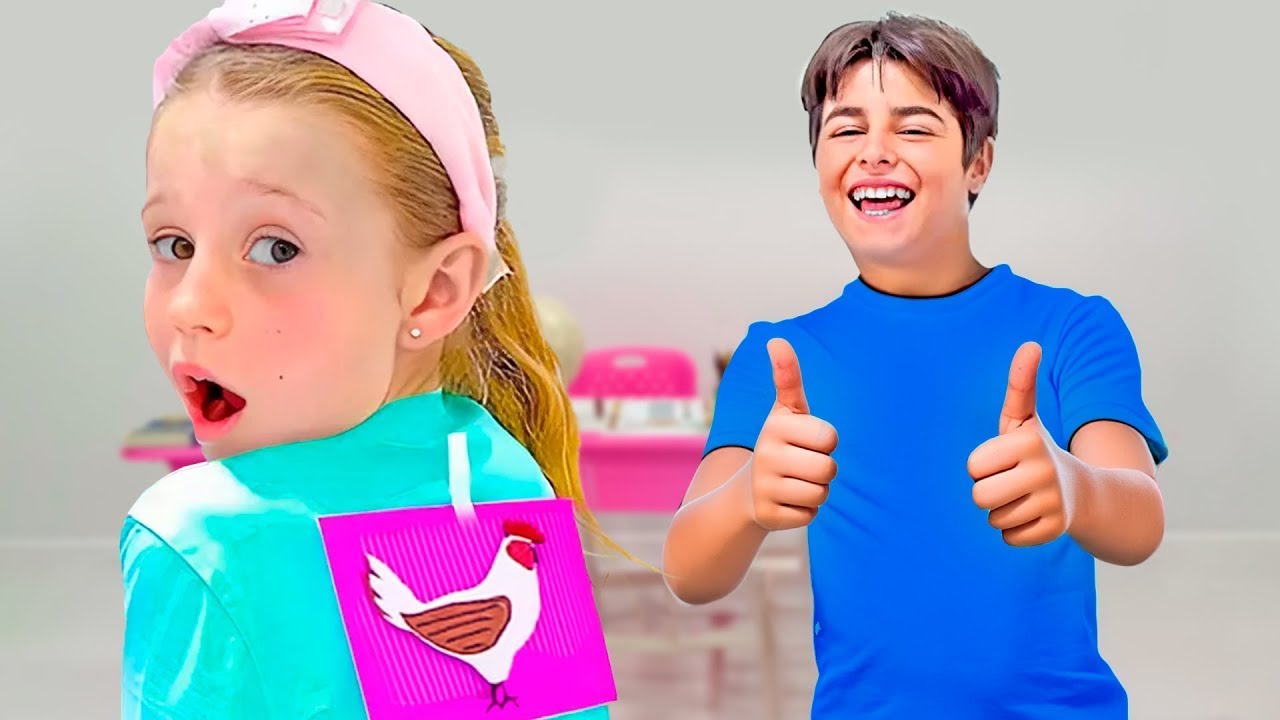 Nastya and Evelyn teach a lesson to a naughty boy @LikeNastyaCollections Trailer - YouTube