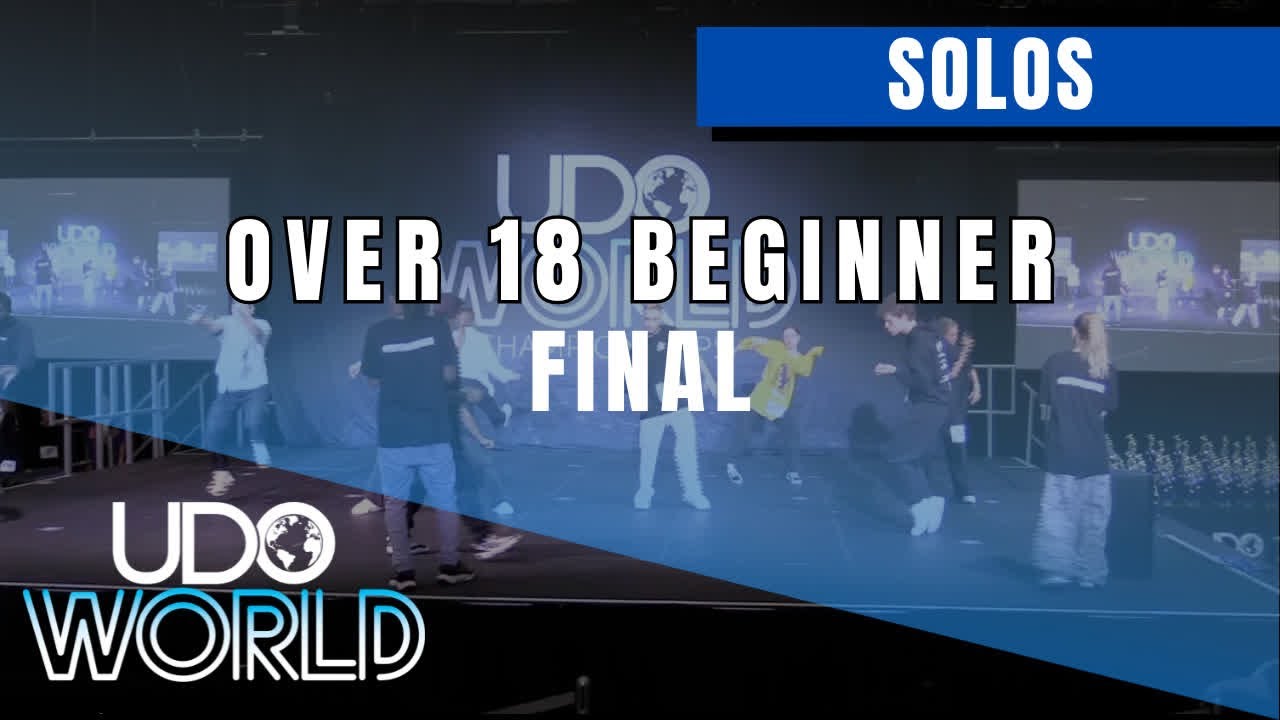 Solos | Over 18 Beginner Final | UDO World Championships 2023 - YouTube