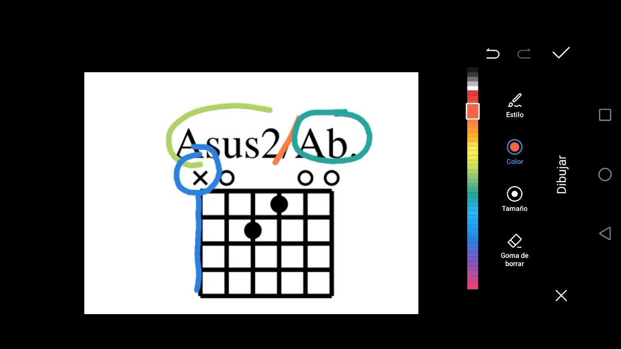 Absus2/Ab - Labsus2/La Acorde Para Guitarra 🎸 - YouTube