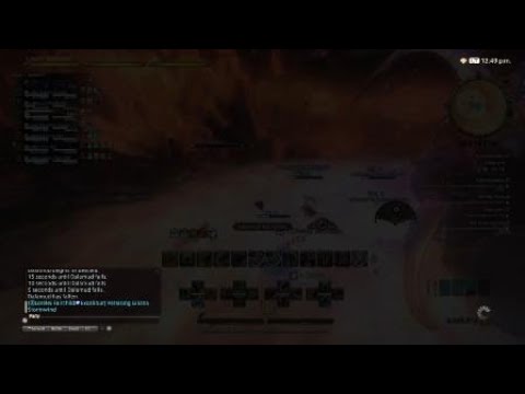 FF14 - Ruby Weapon Normal Second Phase MK2 Comet bug - YouTube