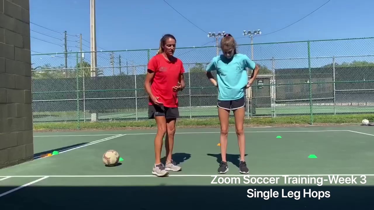 Zoom Soccer Training Week 3 - YouTube