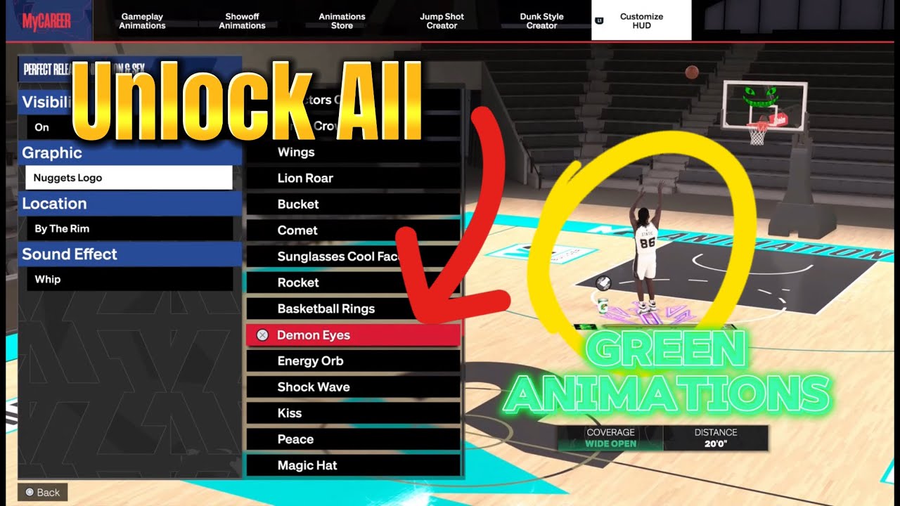How to Unlock ALL Green Light Animations on NBA 2K24 ! *SEASON 5* - YouTube