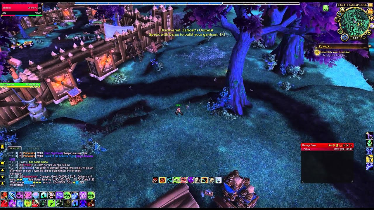 Establish Your Garrison WoW Establishing a Foothold - YouTube