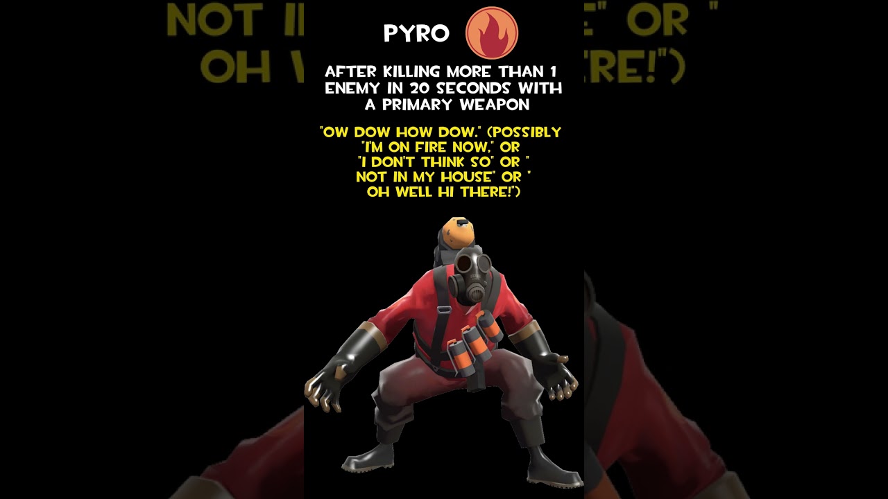 Pyro | After Killing More Than 1 Enemy In 20 Seconds With A Primary ...