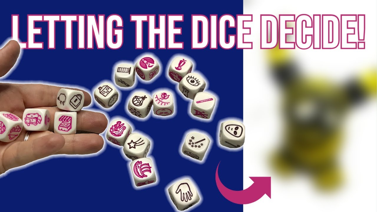 DICE will decide what I CREATE! | STORYCUBES PROMPT - YouTube