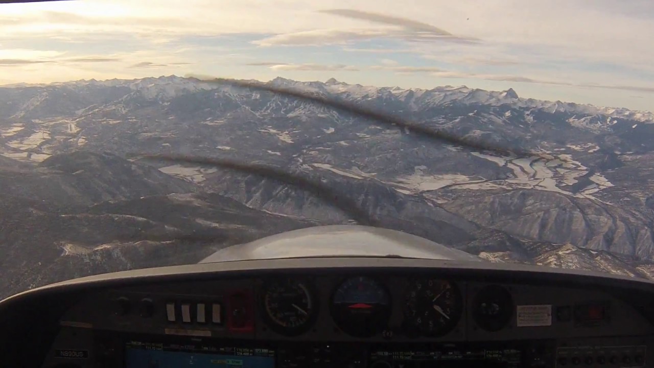 Aspen (KASE) LOC/DME-E Apch - YouTube