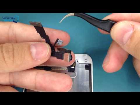 Como consertar o sensor de presença e câmera frontal iPhone 6