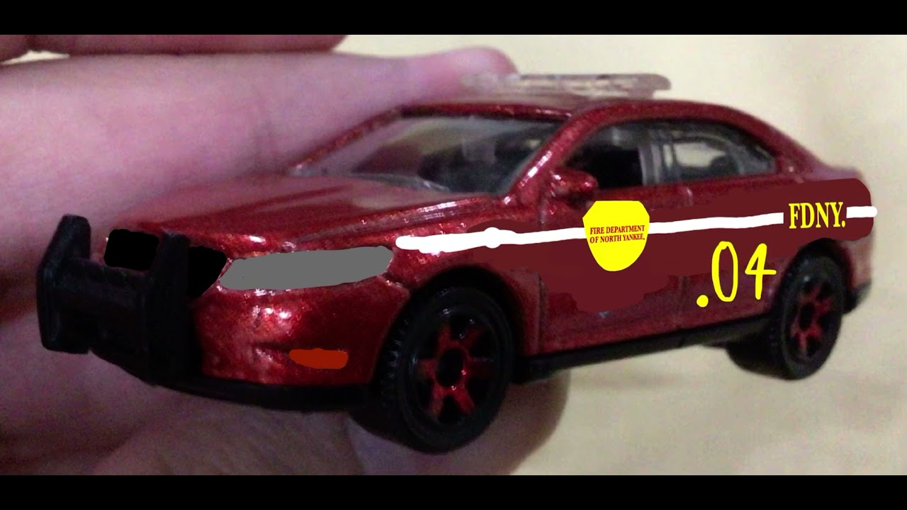 Ford interceptor for Fire Department of North Yankee. - YouTube