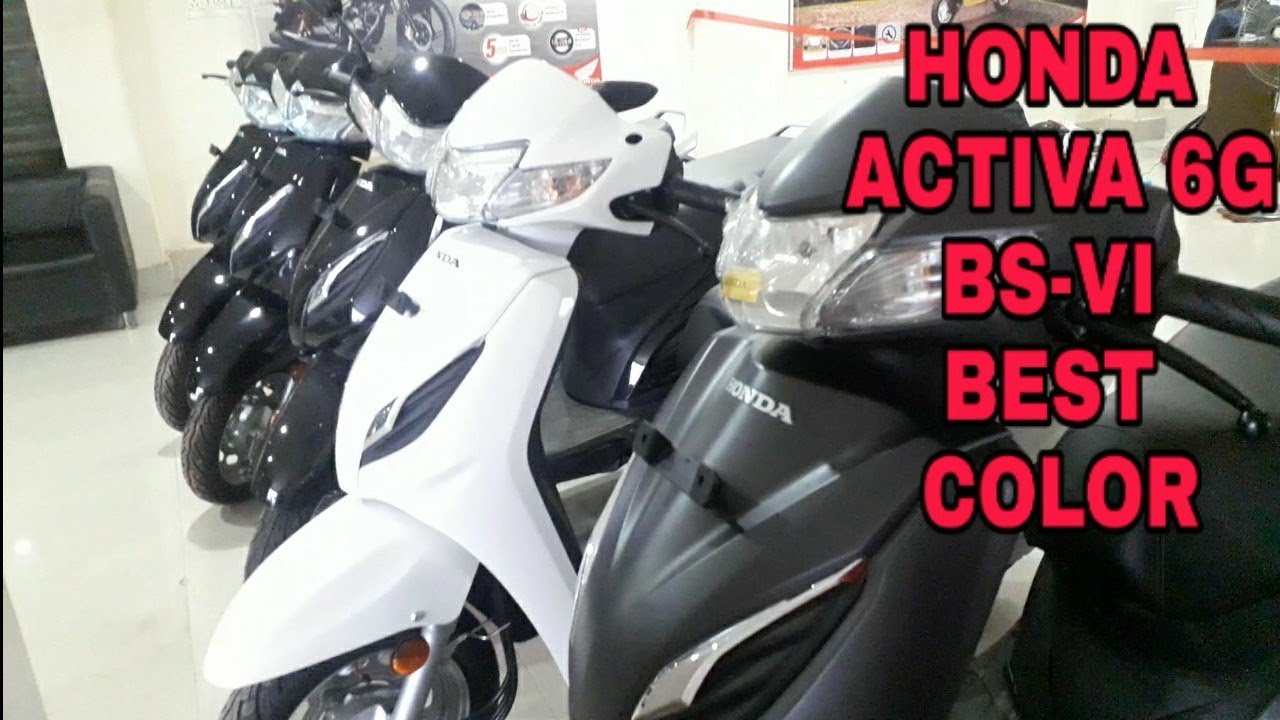 2020 Honda Activa 6g Top Model & Standard Full Review - YouTube