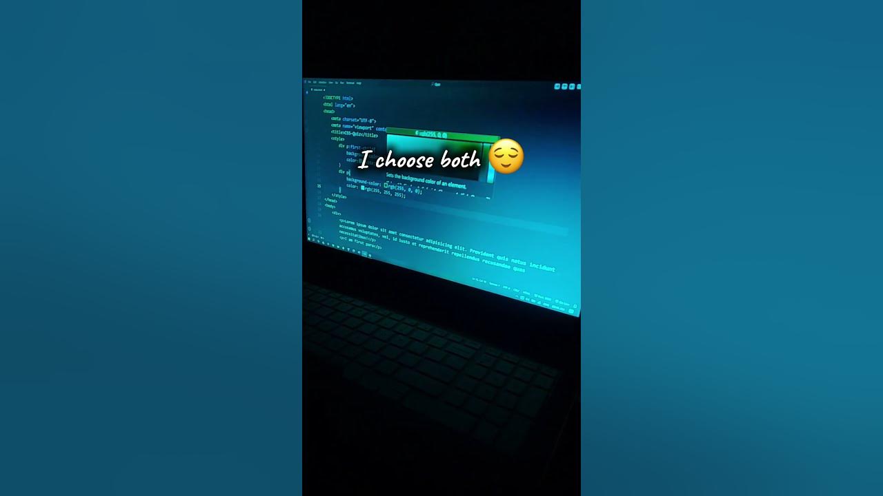 Both 😌 Viral Shorts Codinglove Computerprogramming Lovecoders Webdevelopment Coding Youtube