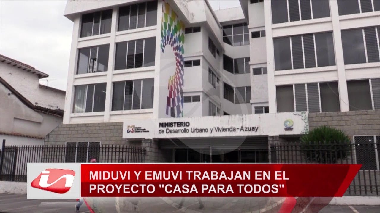 EMUVI y MIDUVI trabajan en el proyecto “Casa para todos” - YouTube