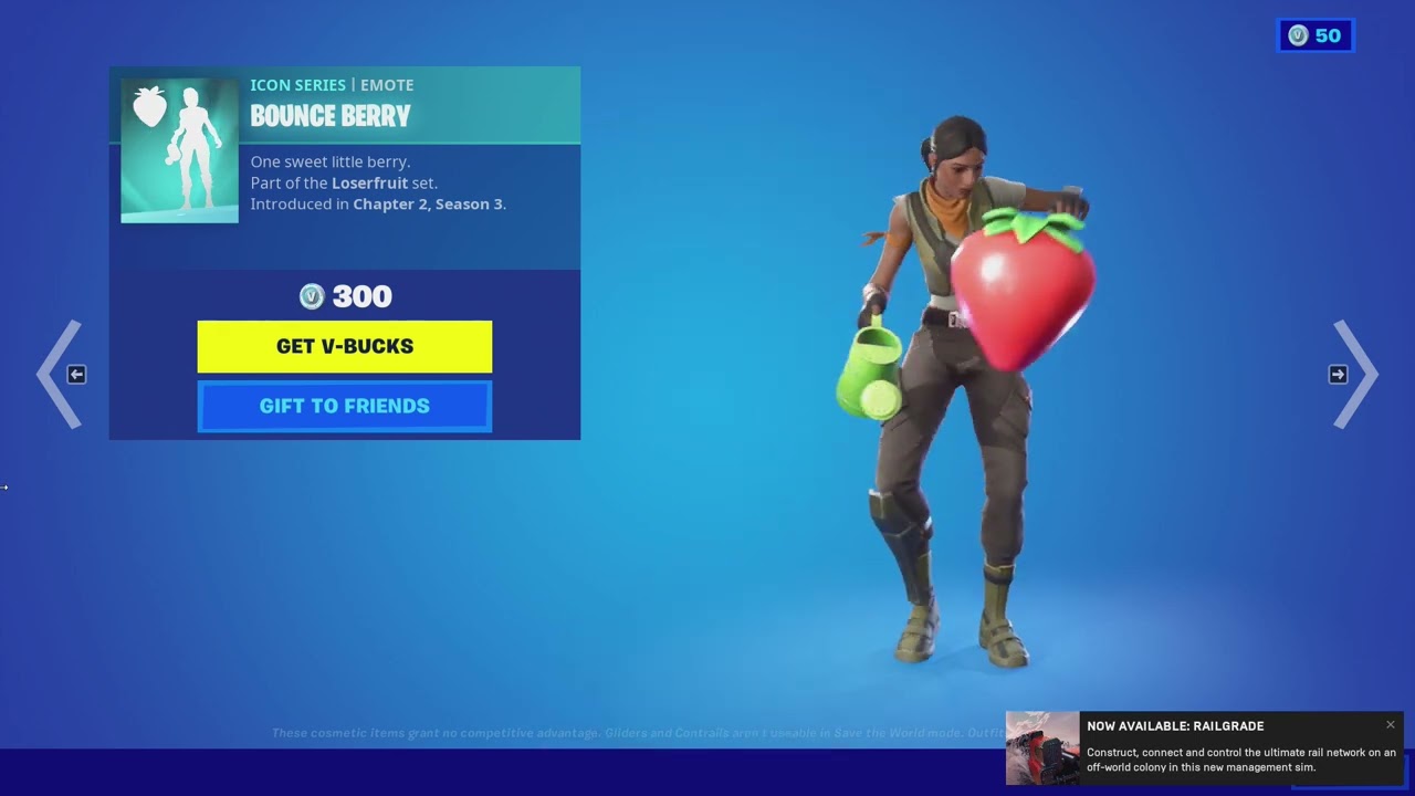 Fortnite Emote (BOUNCE BERRY) - YouTube