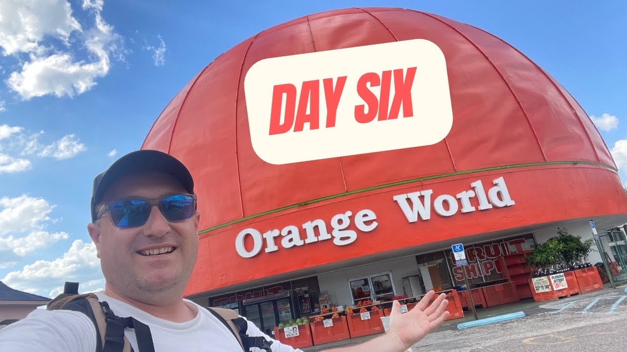 Florida Vlog Day Six | ORANGE WORLD Orlando & 14 Million UBERS! | June 2024 - YouTube