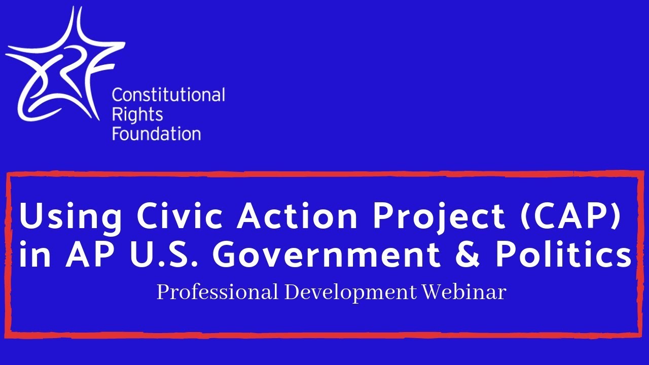 Using CRF's Civic Action Project in AP U.S. GoPo - YouTube