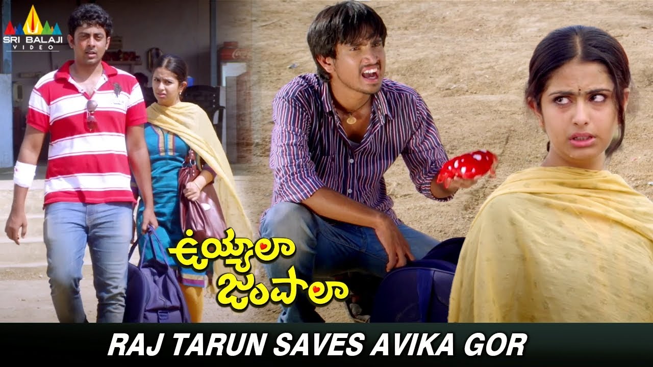 Raj Tarun Saves Avika Gor | Uyyala Jampala | Punarnavi | Telugu Movie ...