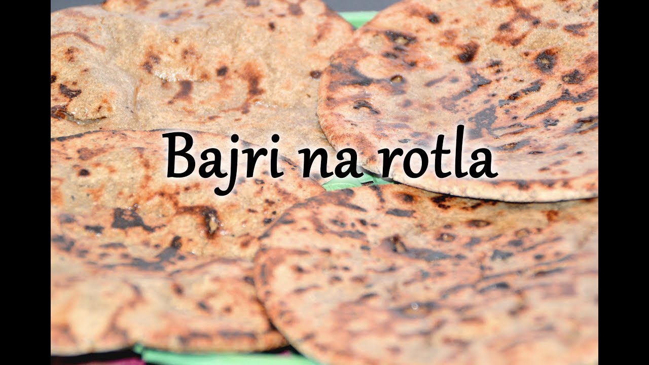 Bajri na Rotla / Gluten free Roti / Pearl millet flour roti - YouTube
