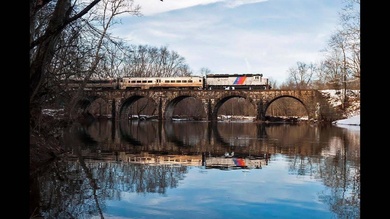 NJ Transit HD 60fps: Raritan Valley Line Trains Around North Branch (3 ...