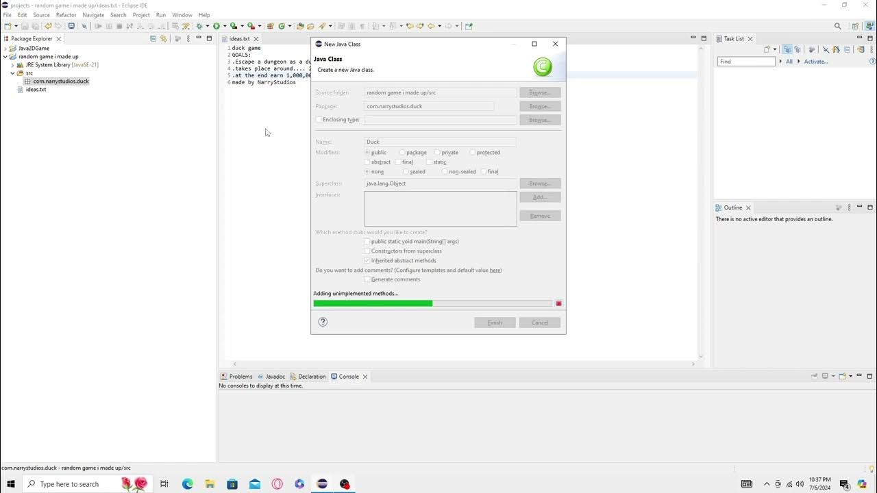 Java Game Making Ep1 Read Description Youtube