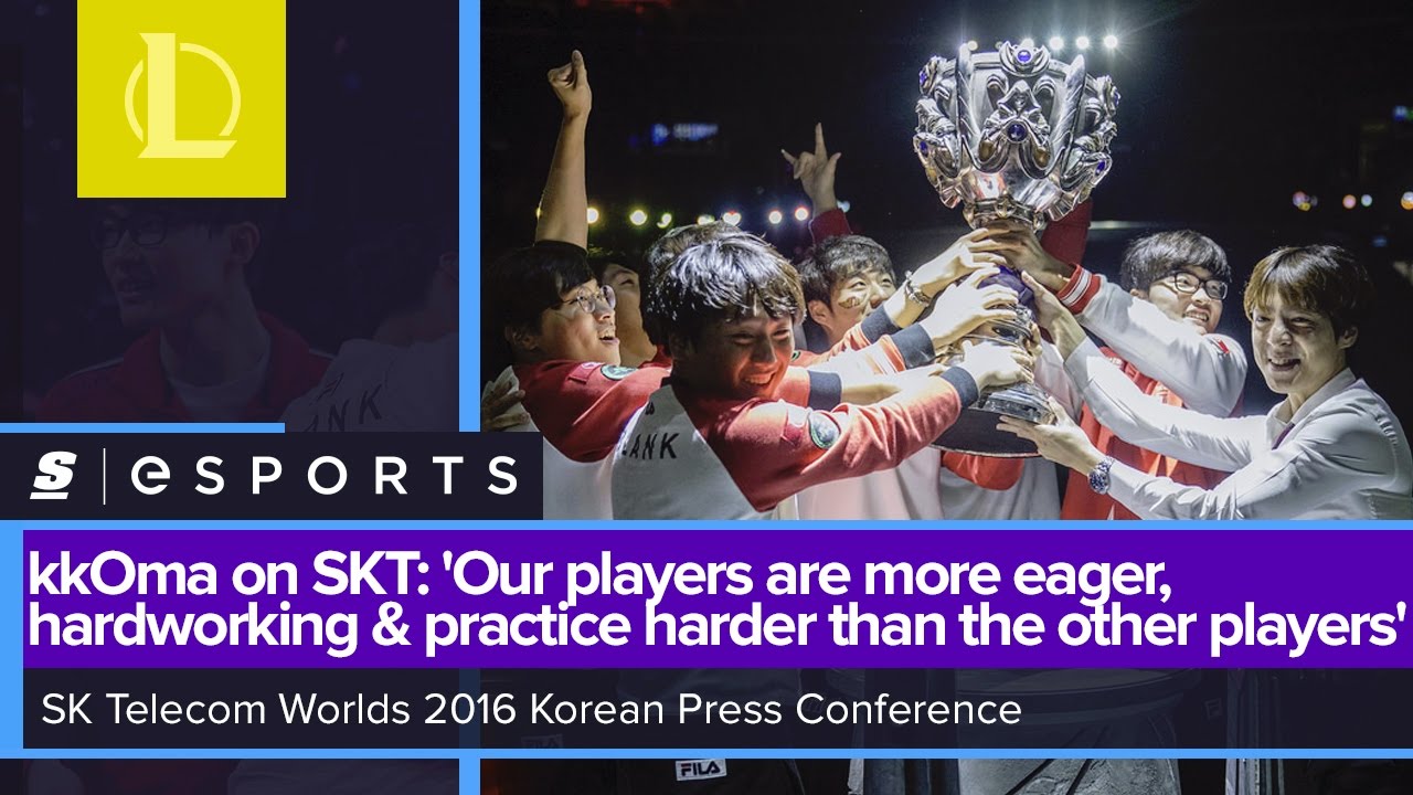 kkOma on SKT: 'Our players are more eager, hardworking & practice harder than the other players ...