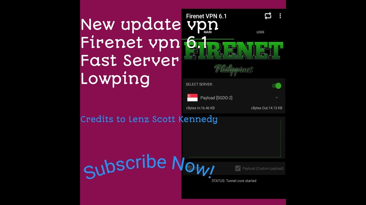 NEW UPDATE! FIRENET VPN 6.1 FASTEST VPN😍 - YouTube