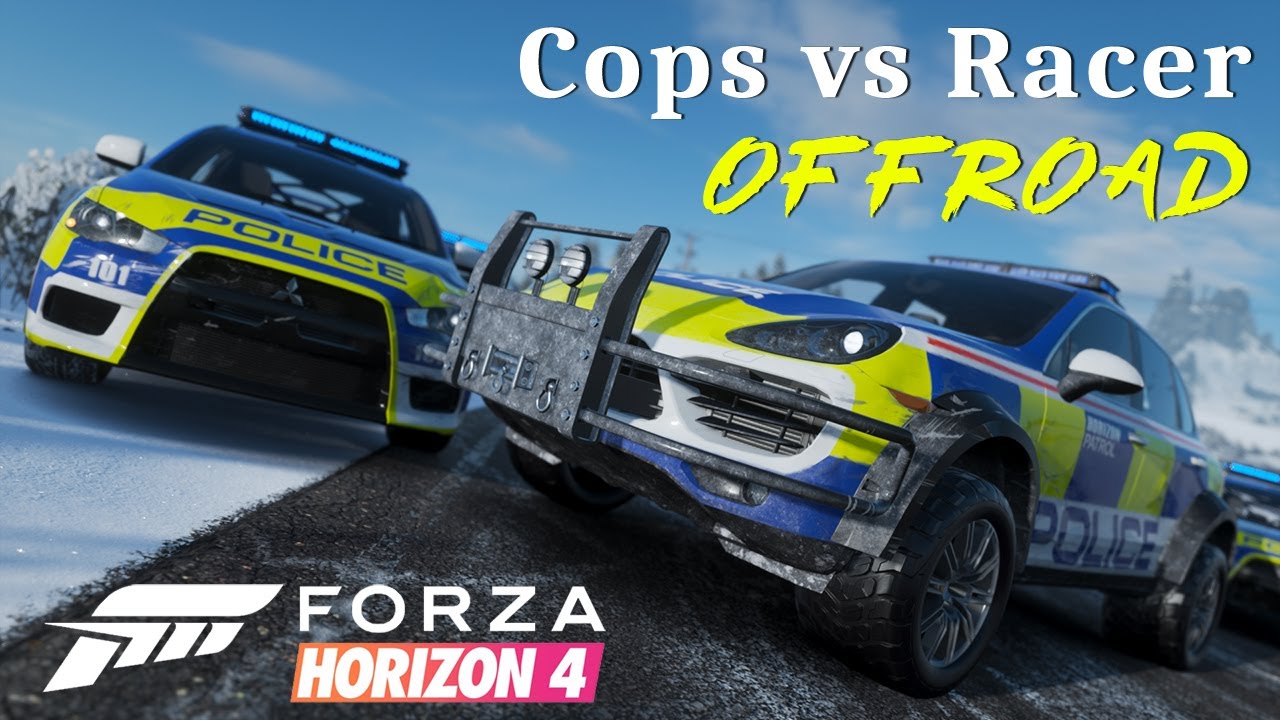 Forza Horizon 4 Multiplayer Special Series | Cops vs. Racer Offroad ...