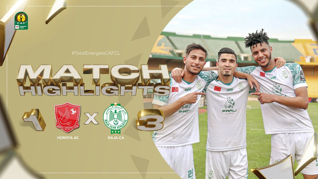 HIGHLIGHTS | Horoya AC 🆚 Raja CA | Matchday 4 | 2022/23 # ...