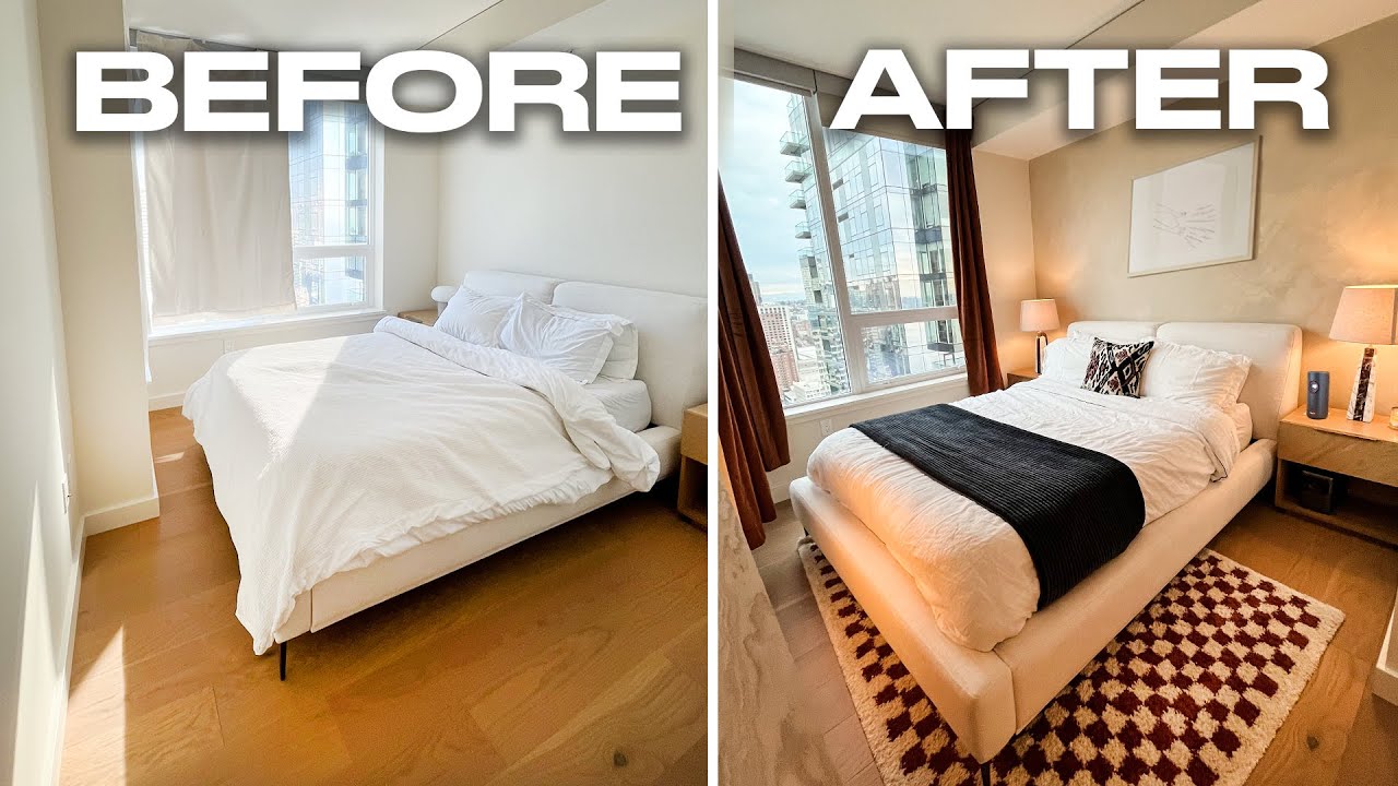 DIY EXTREME Bedroom Makeover | Full Bedroom Transformation 2022 - YouTube