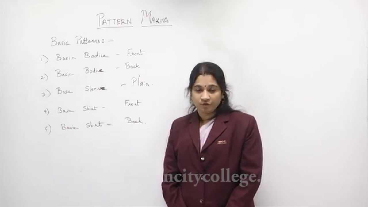 Lecture on Basic Pattern making - YouTube