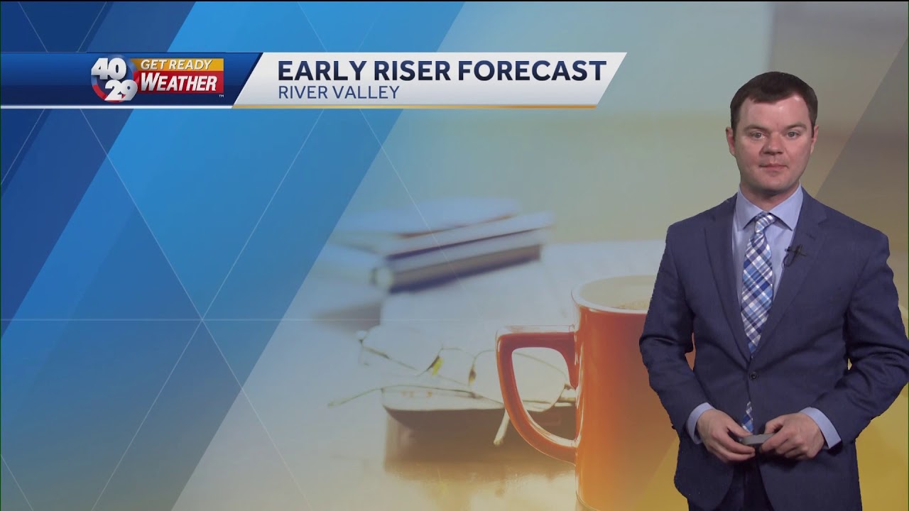 Robert Suhr 40/29 News At 5am Forecast 1-12-21 - YouTube