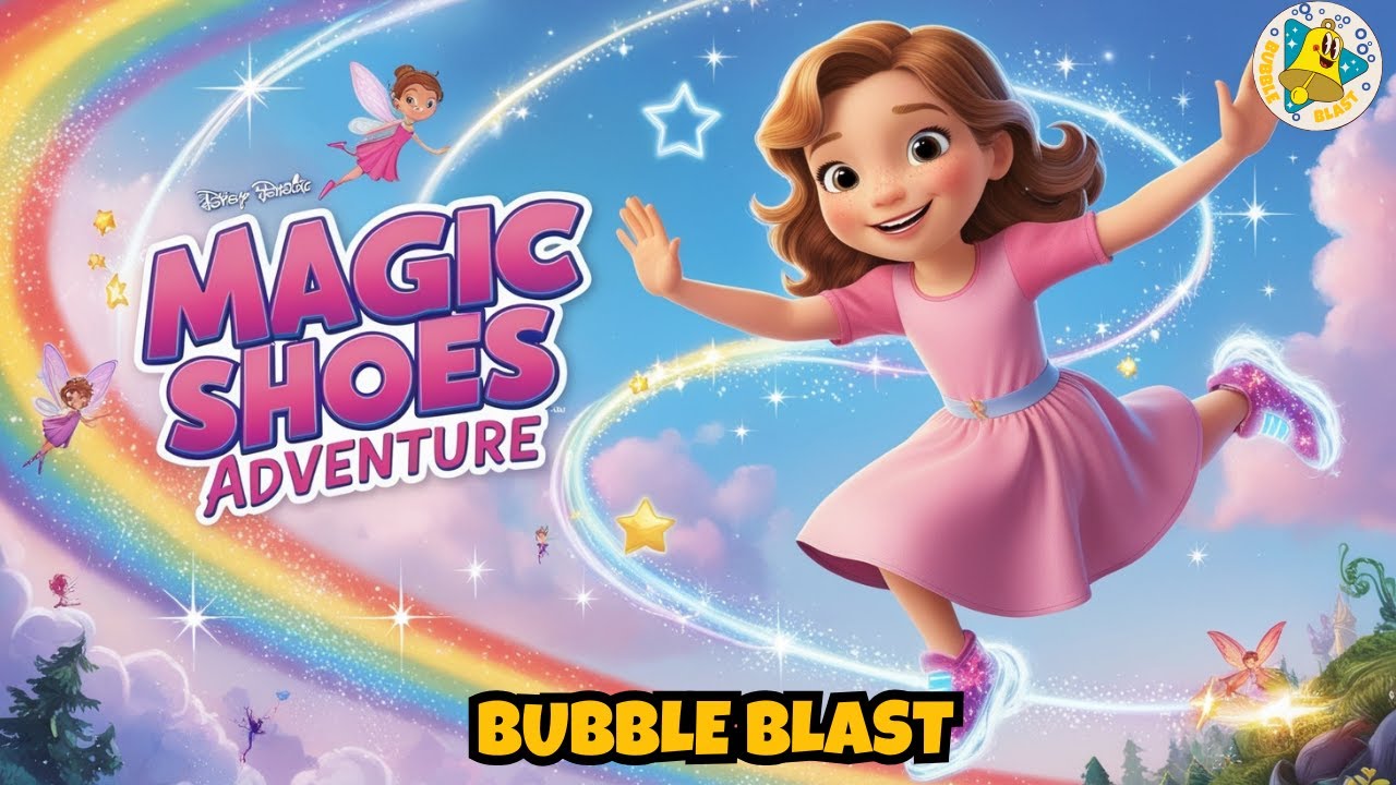 Magic Shoes Adventure | My Magical Shoes | Bubble Blast - YouTube