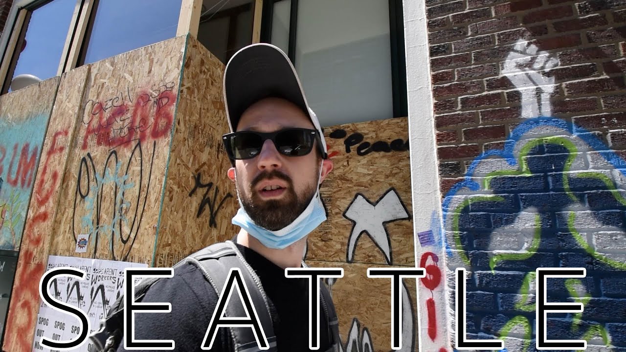 One Day in Seattle's Autonomous Zone 🇺🇸🦪 | Seattle Travel VLOG - YouTube
