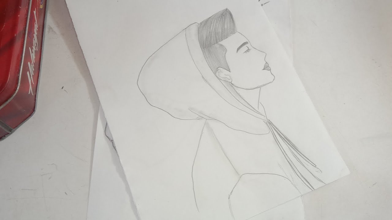 How to draw a side face boy drawing easy simple drawing sketch for ...