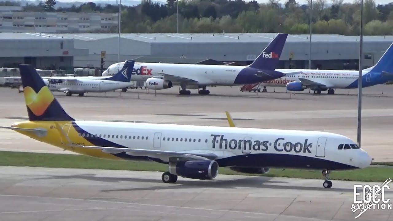 Thomas Cook A321-200 Monarch Airlines Hybrid Livery Landing at ...