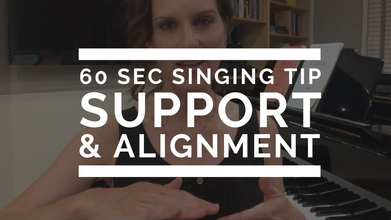 60 Second Singing Tip: Best Alignment for Breath Support | Arden Kaywin Vocal Studio - YouTube