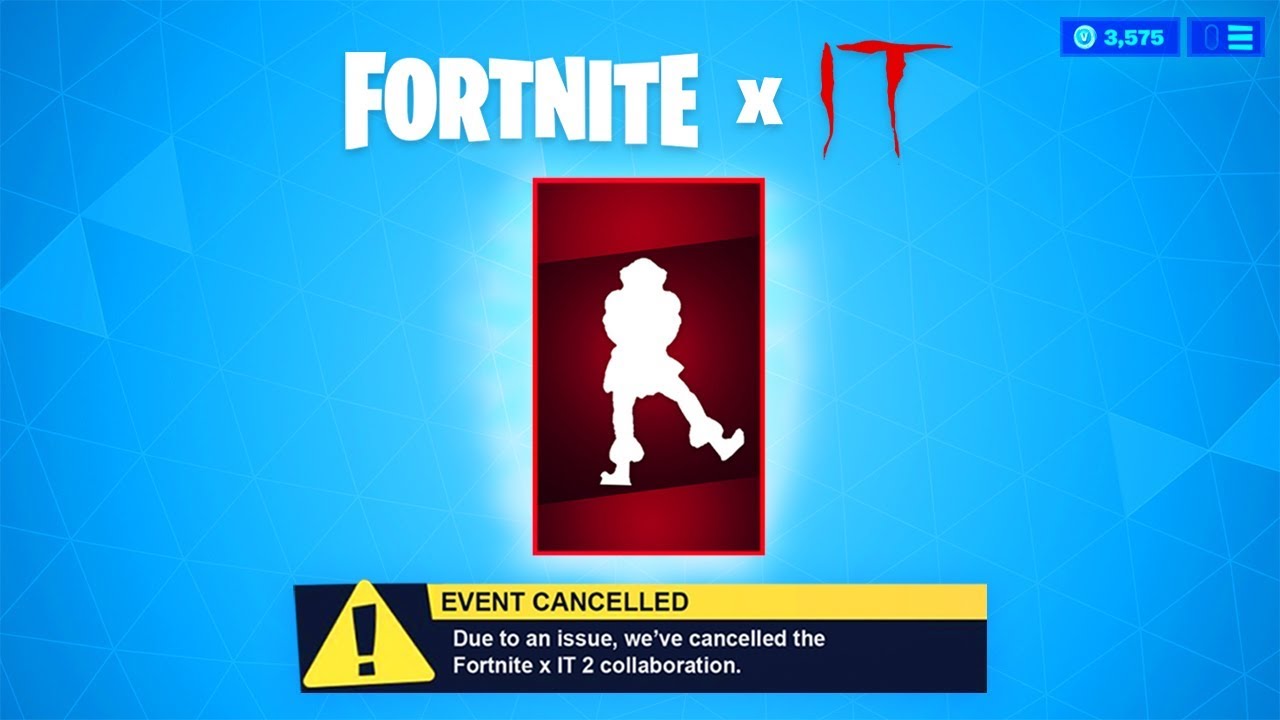 FREE PENNYWISE EMOTE *FOUND* IN FORTNITE! (Fortnite IT 2 Items) - YouTube