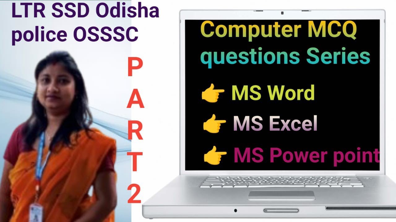 computer questions for Odisha Police LTR All competitive exam - YouTube