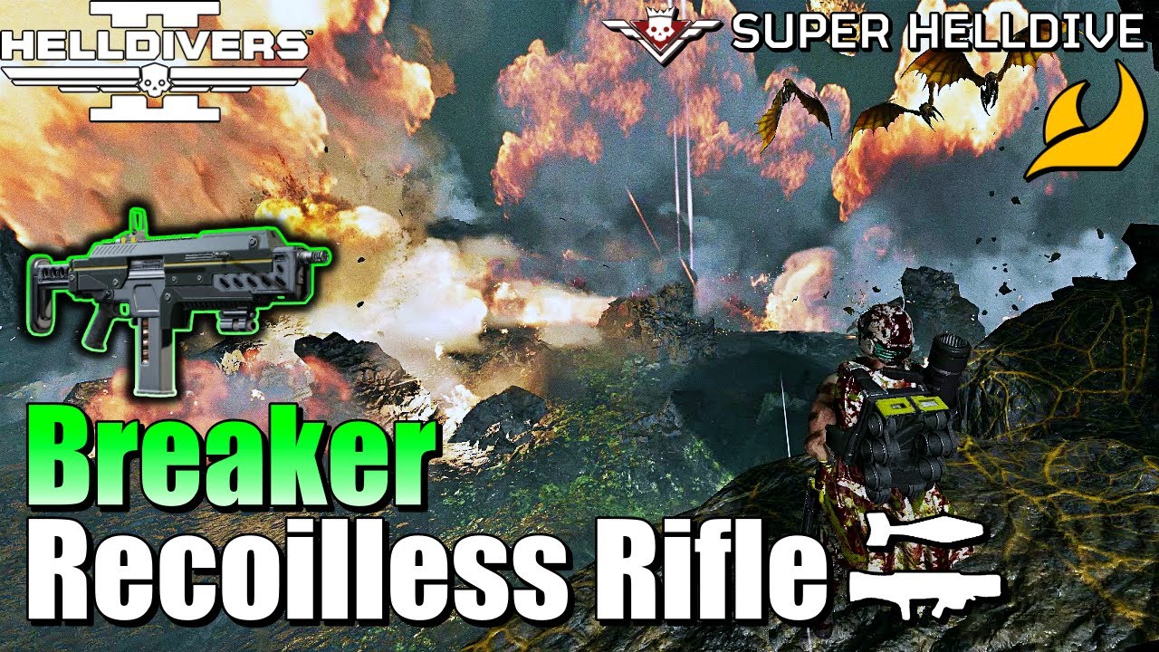 Helldivers 2 - Breaker & Recoilless Rifle Loadout Gameplay (No ...