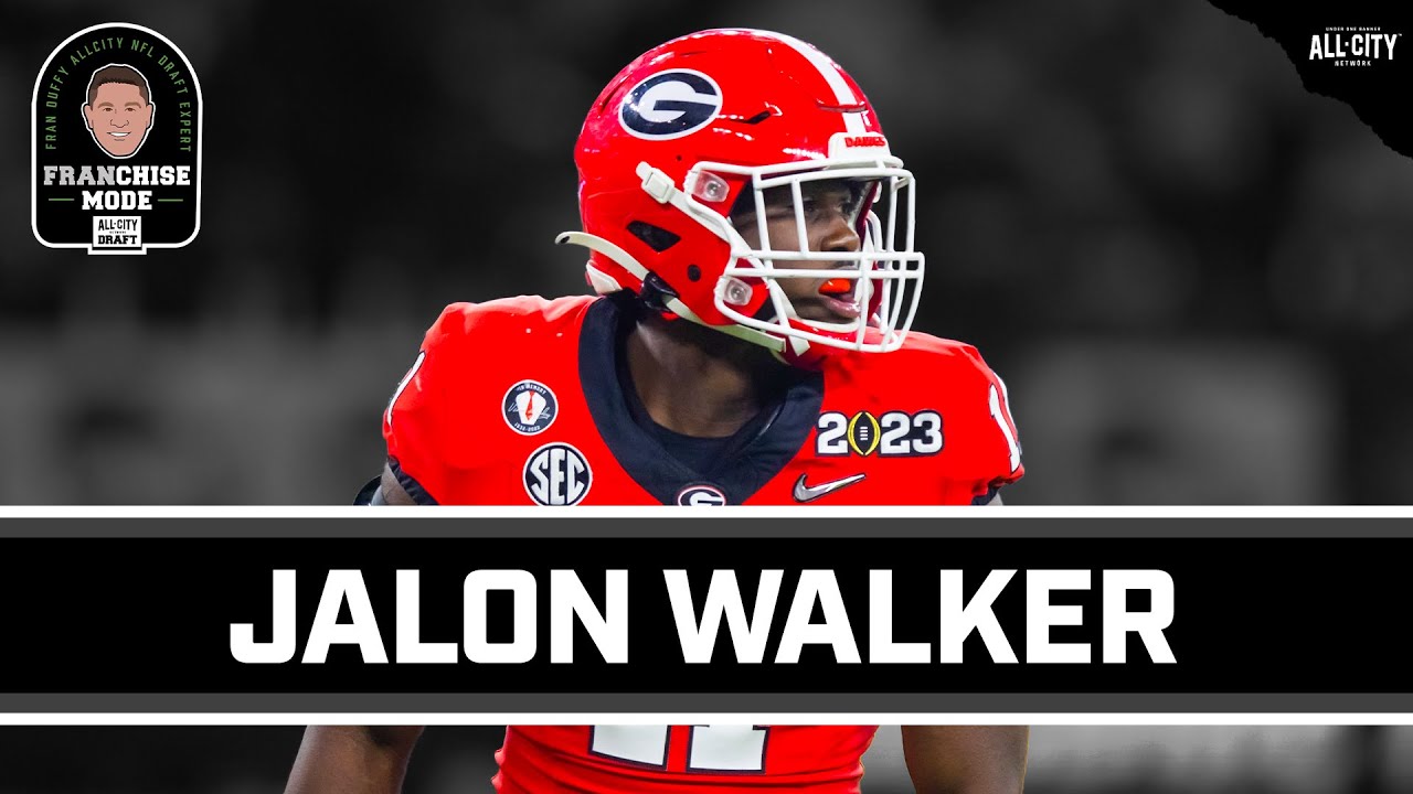 NFL Draft prospect player profile: LB Jalon Walker - YouTube