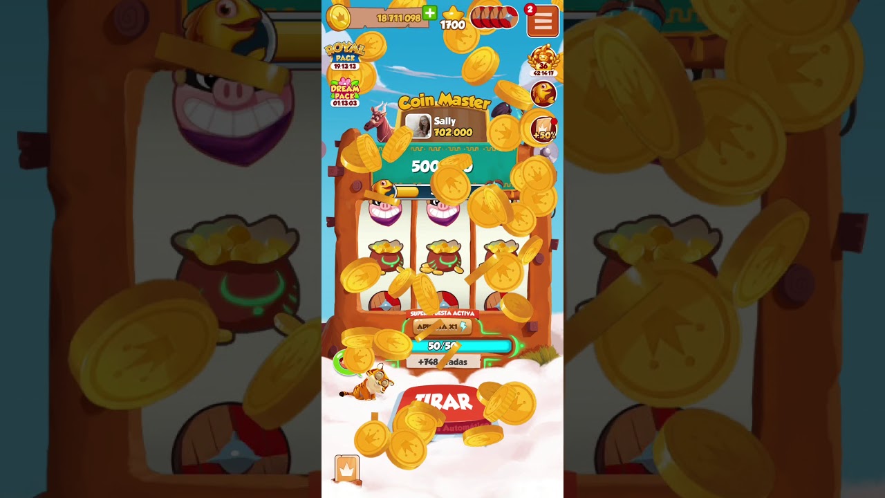 Coin máster gameplay walkthrough 202 - YouTube