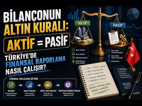 Bilançonun Altın Kuralı: Aktif = Pasif — Türkiye'de Finansal Raporlama Nasıl Çalışır?