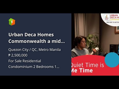 Urban Deca Homes Commonwealth a mid rise condo unit. - YouTube