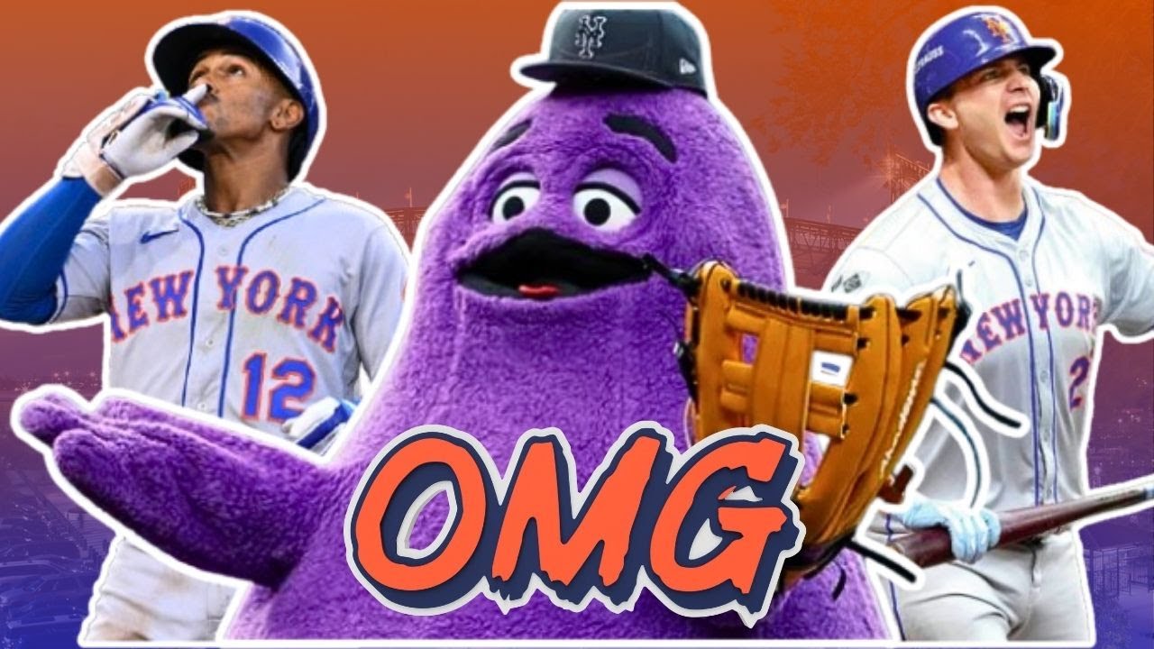Grimace Saved the New York Mets!? - YouTube