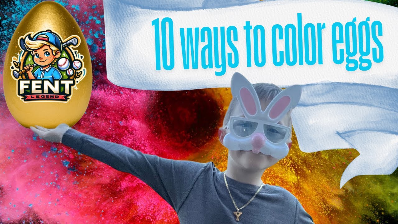 10 different ways to decorate eggs | Easter fun - YouTube