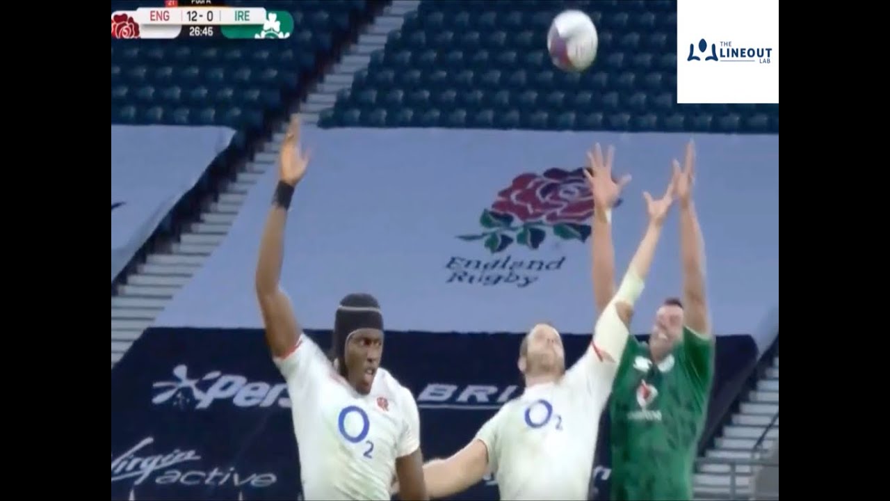 What's Happened to the Irish Lineout? Ireland v England Rugby - Lineout ...