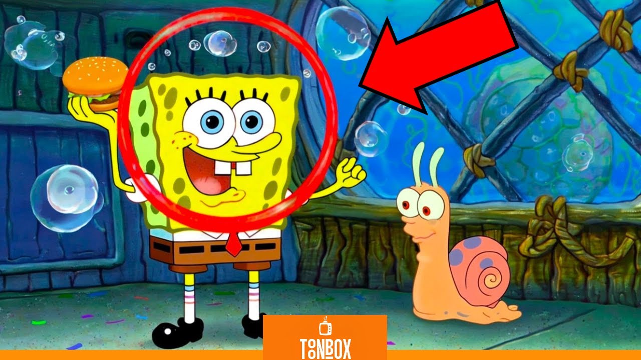 10 Hilarious SpongeBob SquarePants Mistakes You Never Noticed! - YouTube