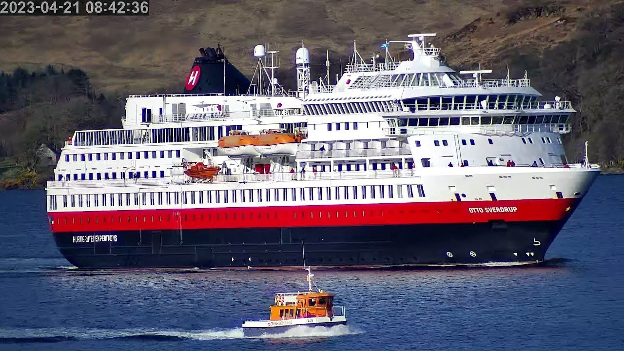 MS Otto Sverdrup in Fort William 21 April 2023 | Live Webcam - YouTube