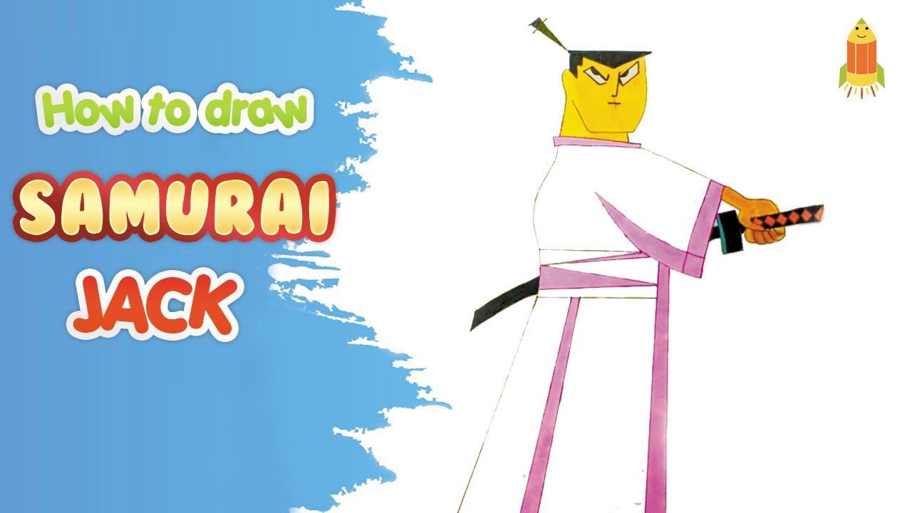 How To Draw Samurai Jack Step By Step | Huy Art Drawing - YouTube